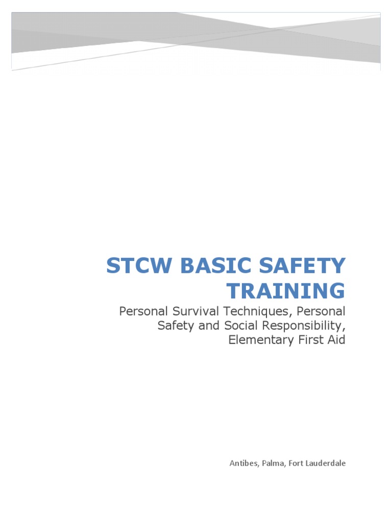 STCW Combined Course Notes - 10.6.2021 | PDF