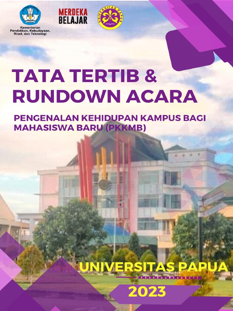 Tata Tertib & Rundown Acara PKKMB Unipa 2023. | PDF