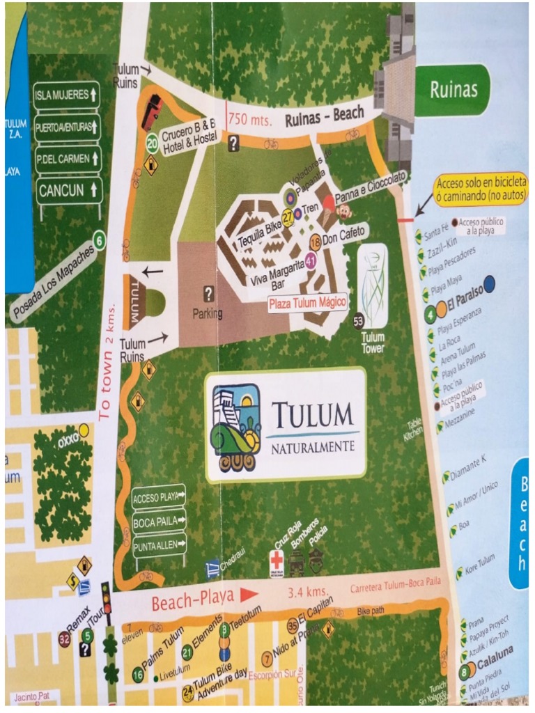 Mapa Tulum | PDF