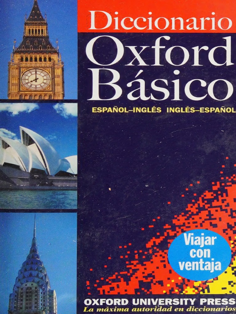 Diccionario Oxford Basico Espanol Ingles | PDF | Grammar | Syntax