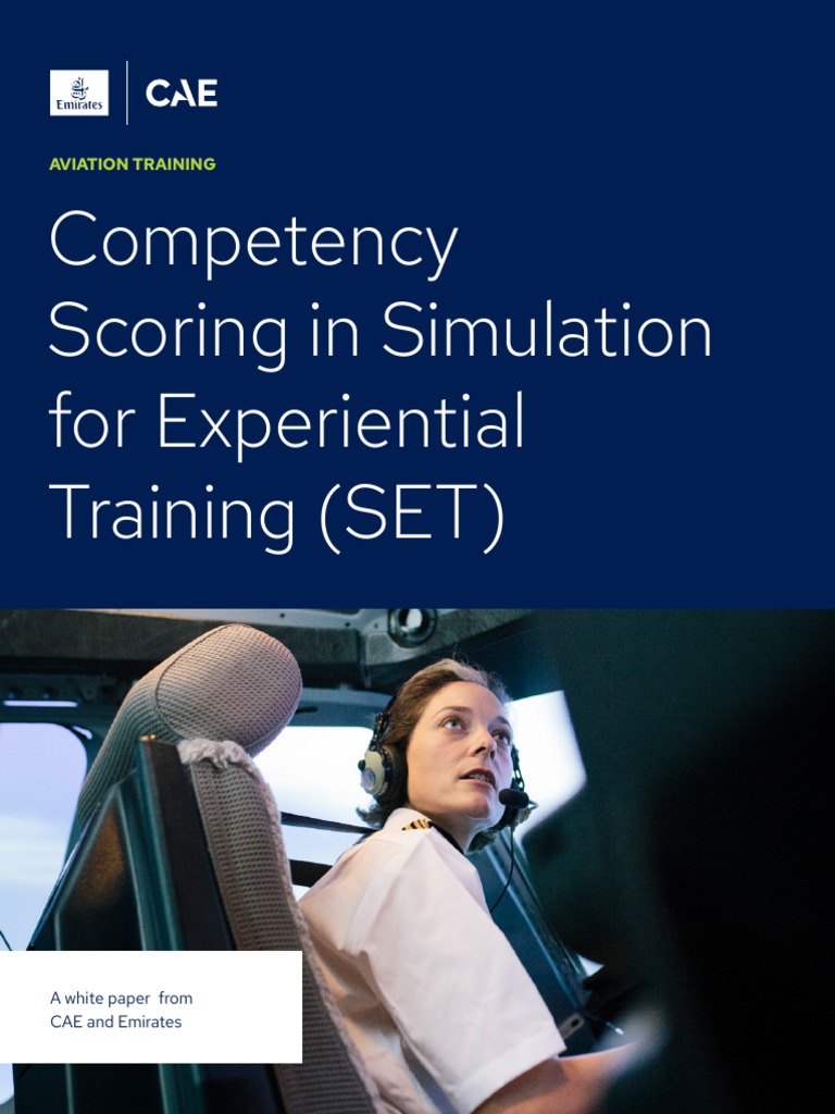 CAE Emirates Competency Scoring in SET | PDF | Simulation | Situation ...