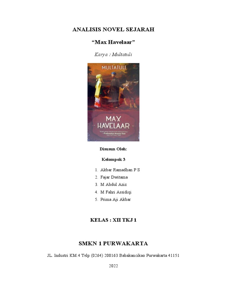 Max Havelaar 1 | PDF