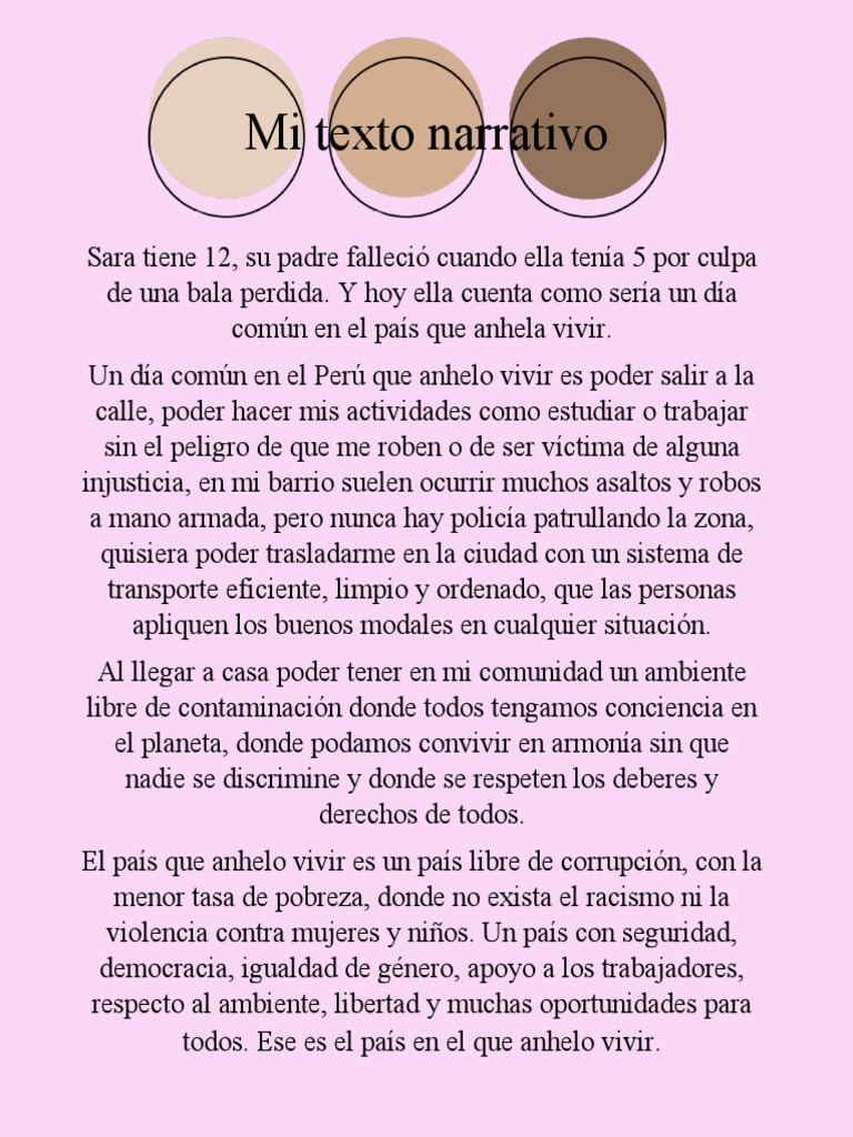 Texto Narrativo (Mell) | PDF