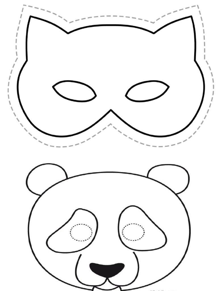 MOLDES-PARA-MASCARAS | PDF