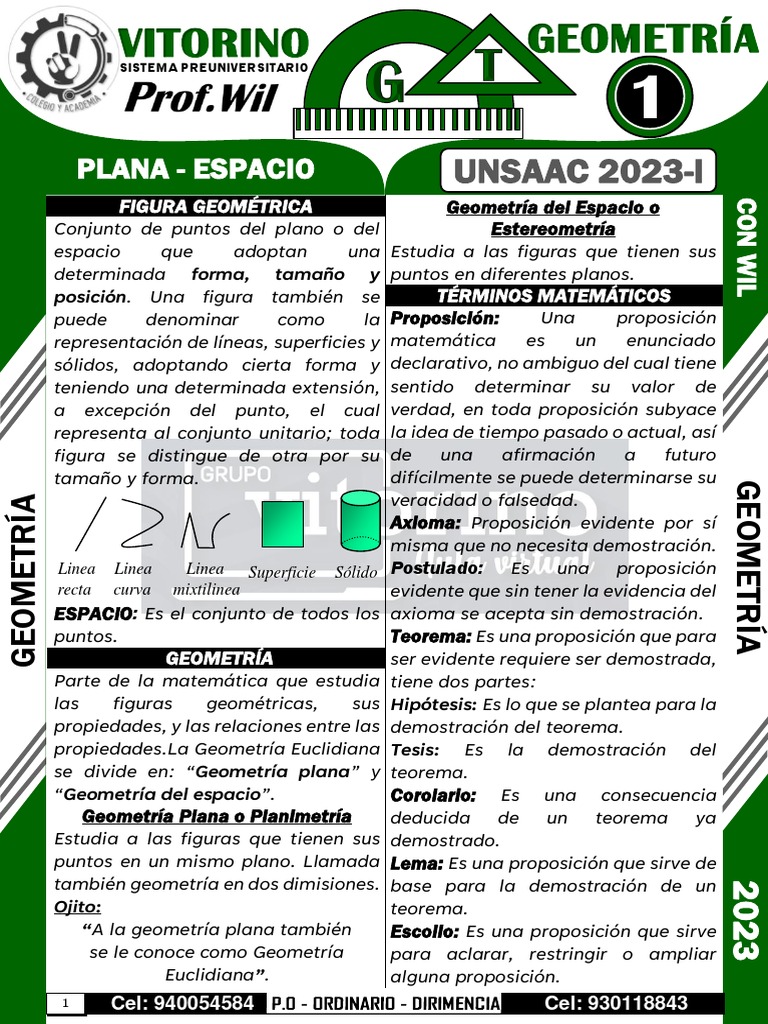 Ficha 01 Cepru - 2023 | PDF