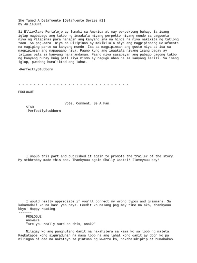 Ineryss She Tamed A Delafuente Delafuente Series 1 | PDF