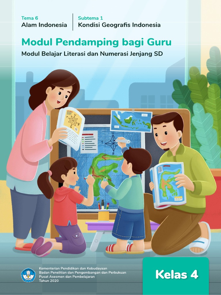 (WEB) Modul Guru Kelas 4 Tema 6 Subtema 1 | PDF