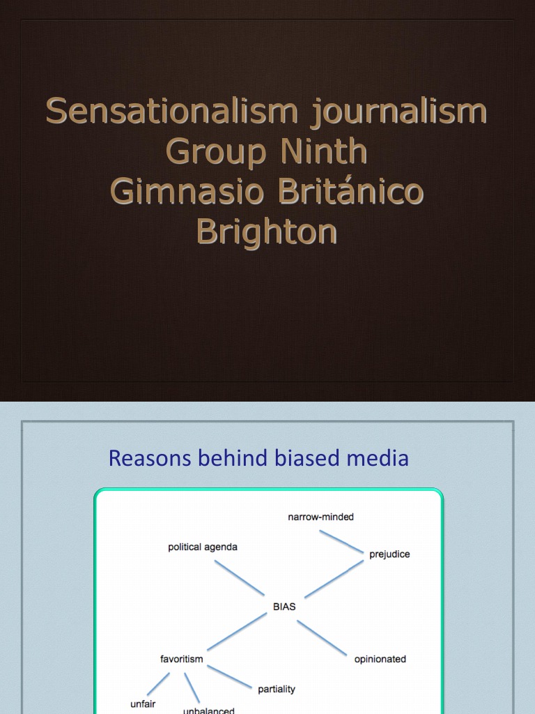 Sensationalism in Media | PDF