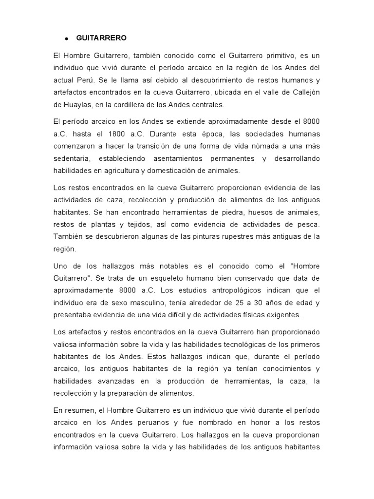 GUITARRERO | PDF
