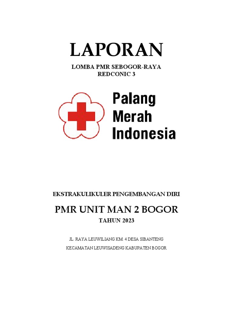 Laporan PMR Redconic Smanic 2023 | PDF | Karier & Perkembangan