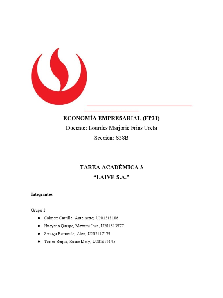 Grupo 3 - TA5_LAIVE | PDF