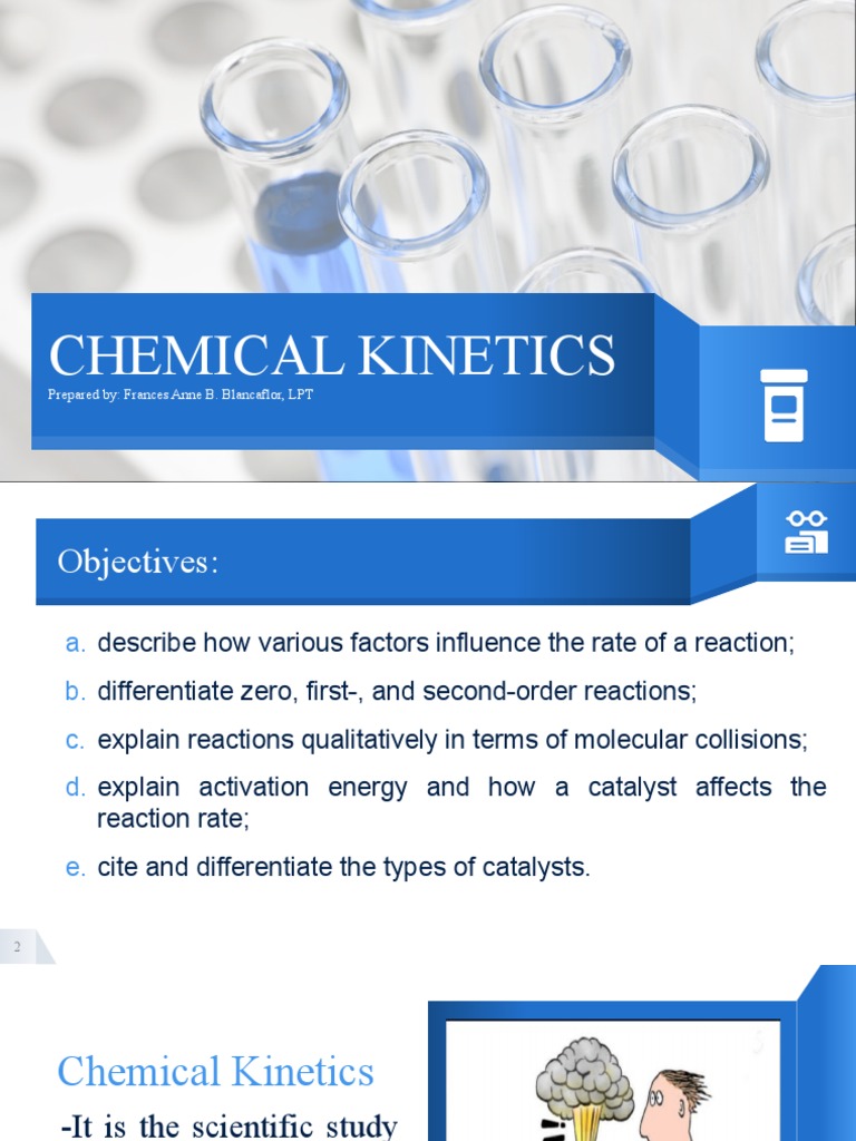Lesson 1- Chemical Kinetics | PDF