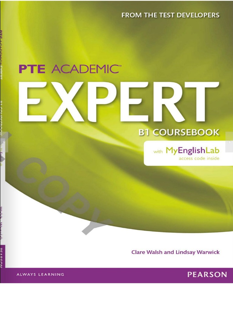 Walsh Clare Warwick Lindsay Pte Academic Expert b1 Coursebook and Plus ...