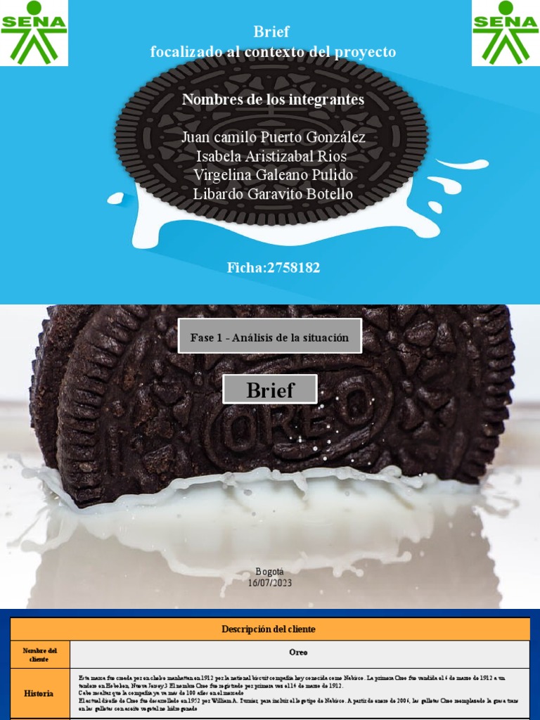 Plan de Marketing - Grupo 3 - Oreo | PDF | Marca | Publicidad