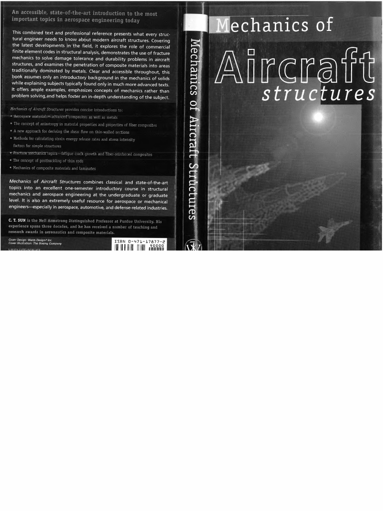 C. T. Sun - Mechanics of Aircraft Structures - Wiley-Interscience (1998 ...