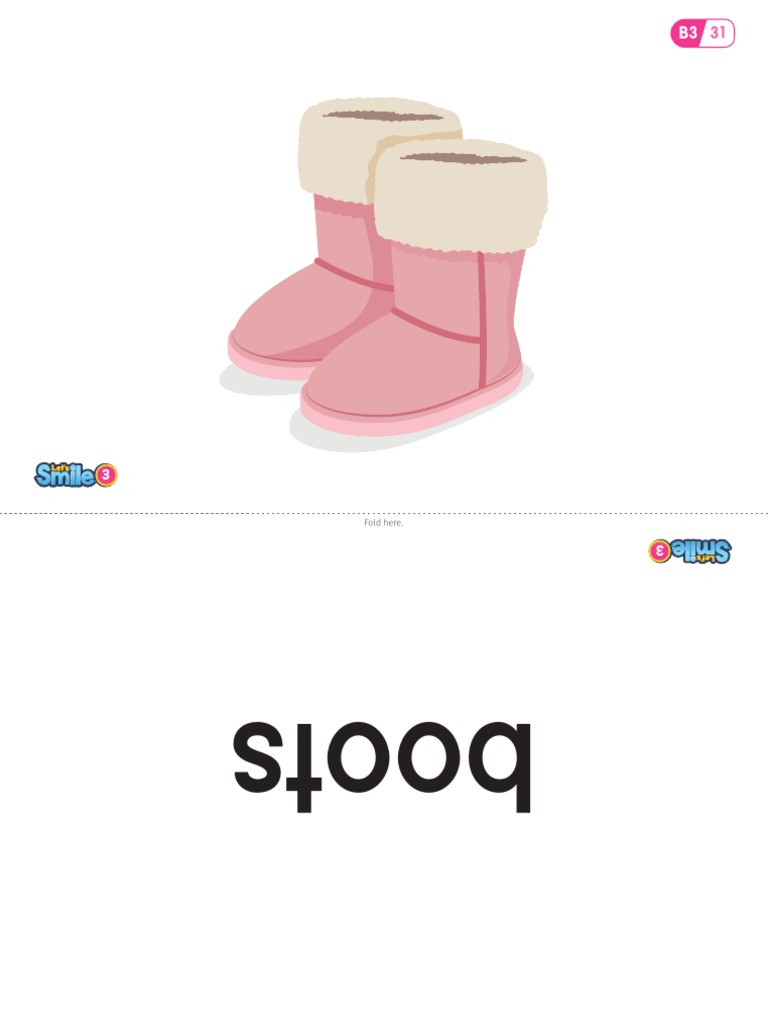 Let's Smile 3_Flashcards_Unit 6 | PDF