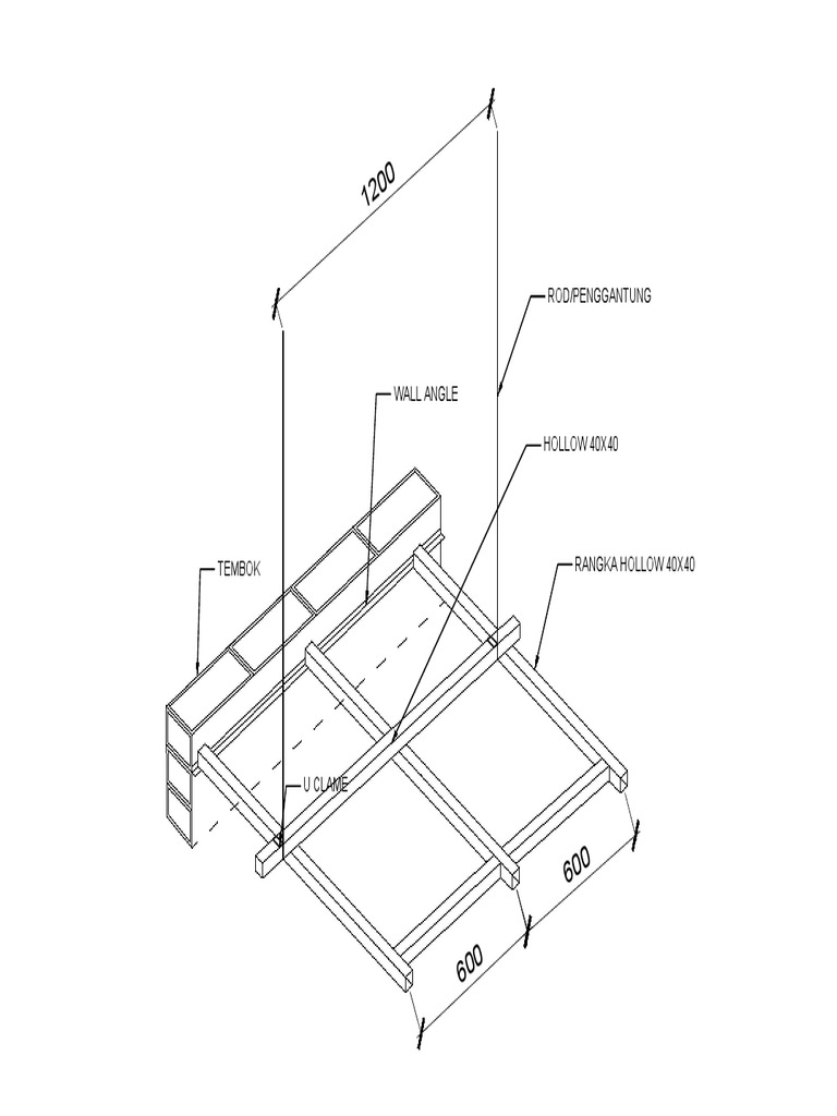 Detail Rangka Plafon | PDF