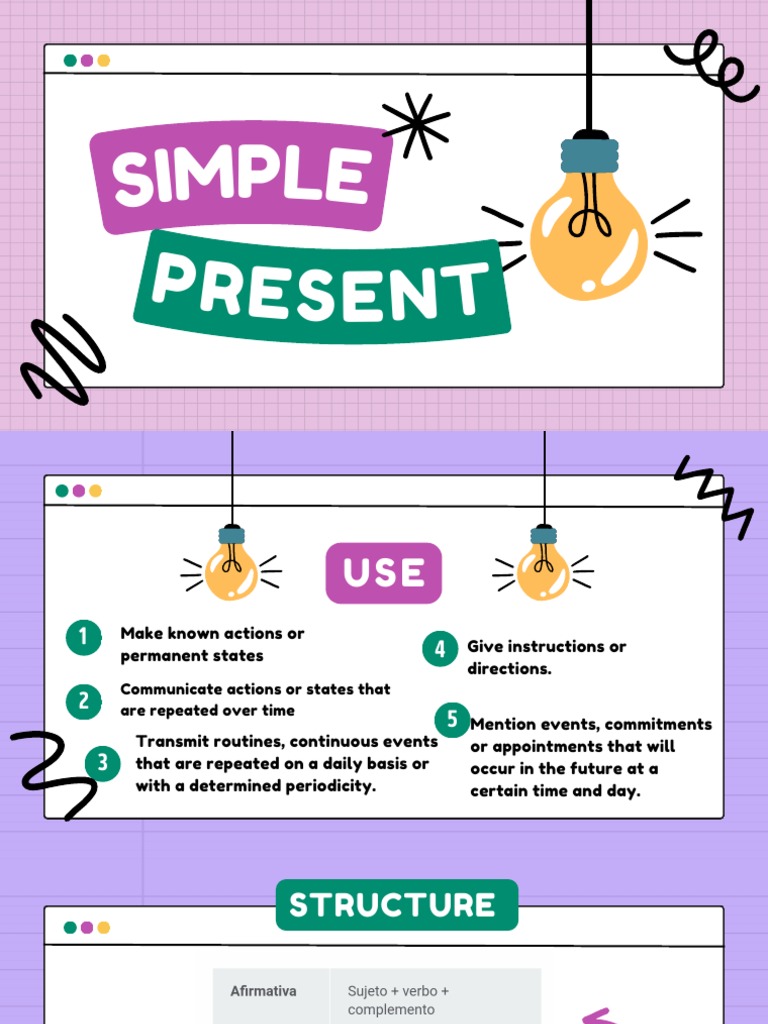 Simple Present | PDF