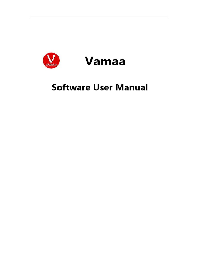 Vaama Software User Manual No Dirver Version | PDF | Icon (Computing ...