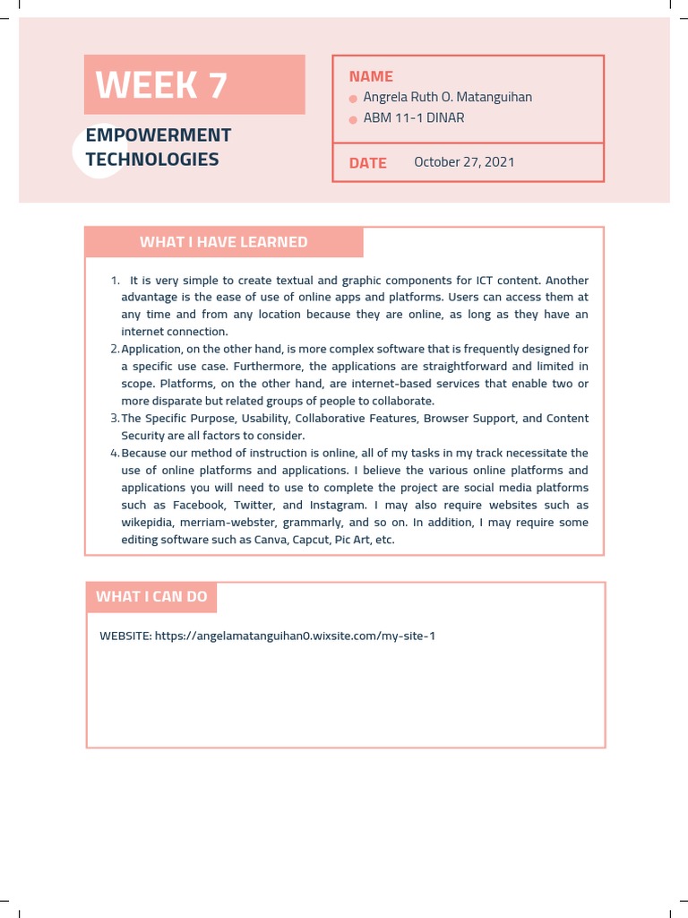 Matanguihan, Angela Ruth O. W7etech | PDF