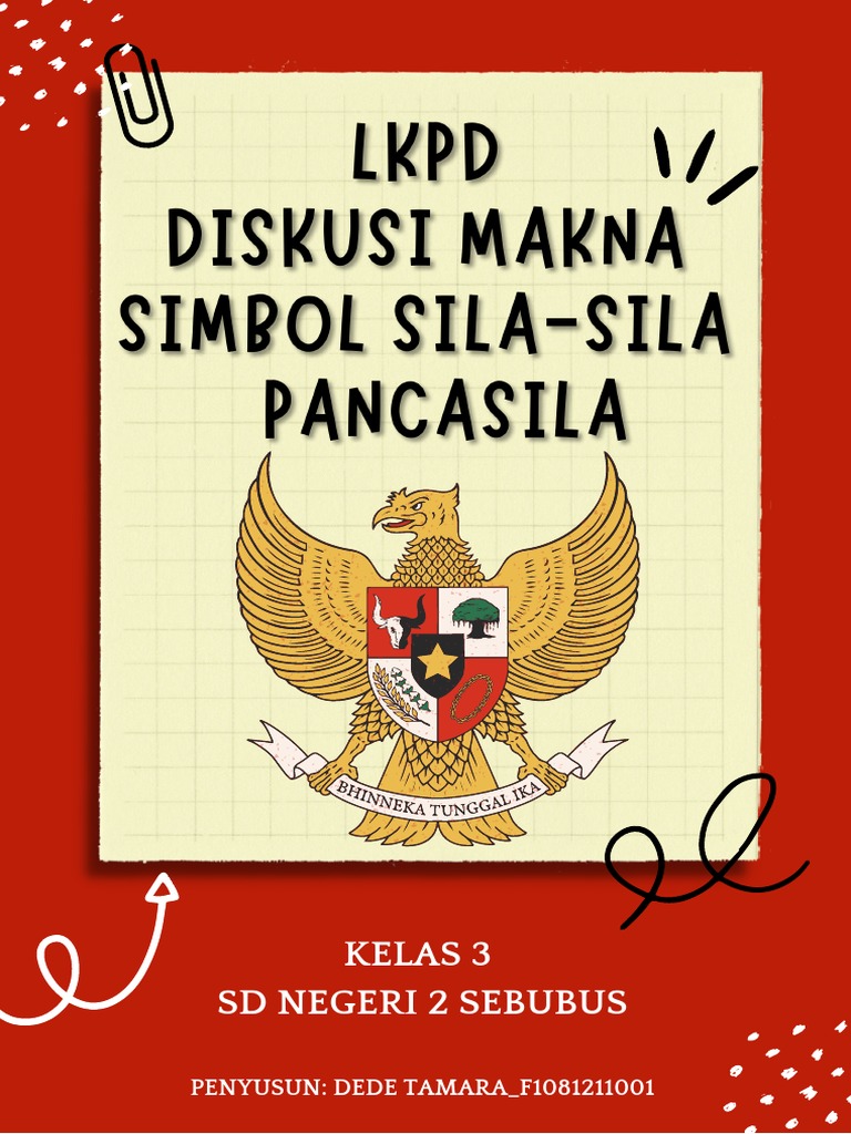 LKPD Diskusi Makna Simbol Sila-Sila Pancasila | PDF