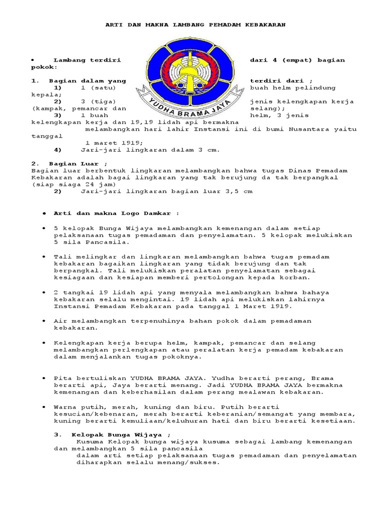Lambang Damkar | PDF