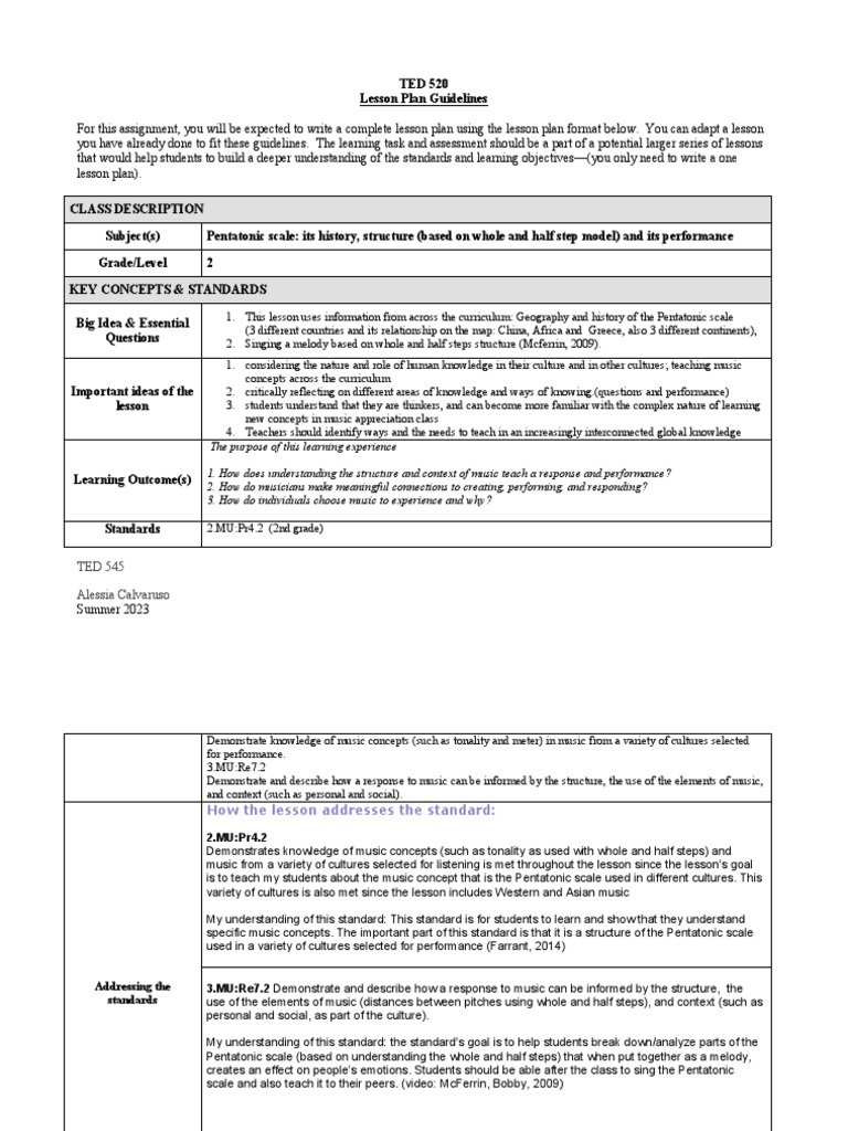 Copy of Lesson Plan Guidelines-2 | PDF