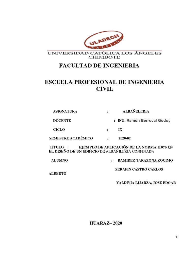 Ejm-Edificio-Alba-Confinada ORIGINAL | PDF