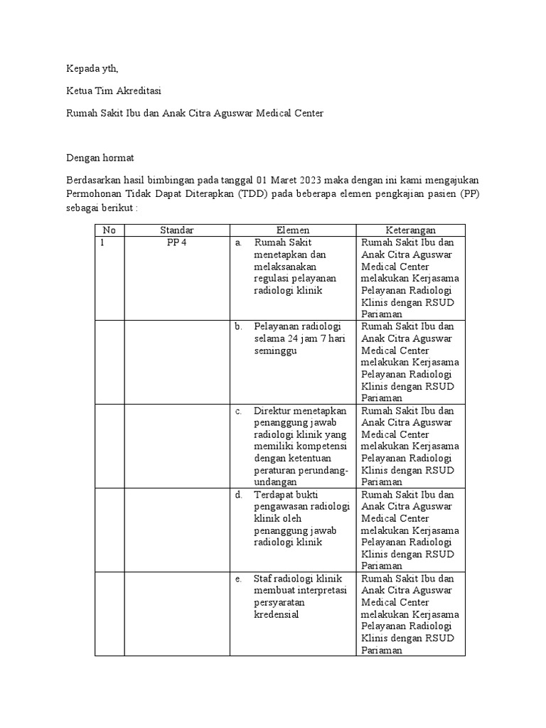 TDD Radiologi | PDF | Sains & Matematika