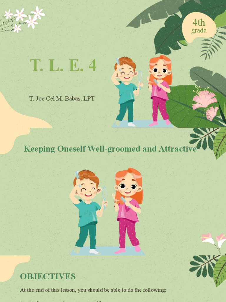 Keeping Oneself Well-Groomed and Attractive | PDF