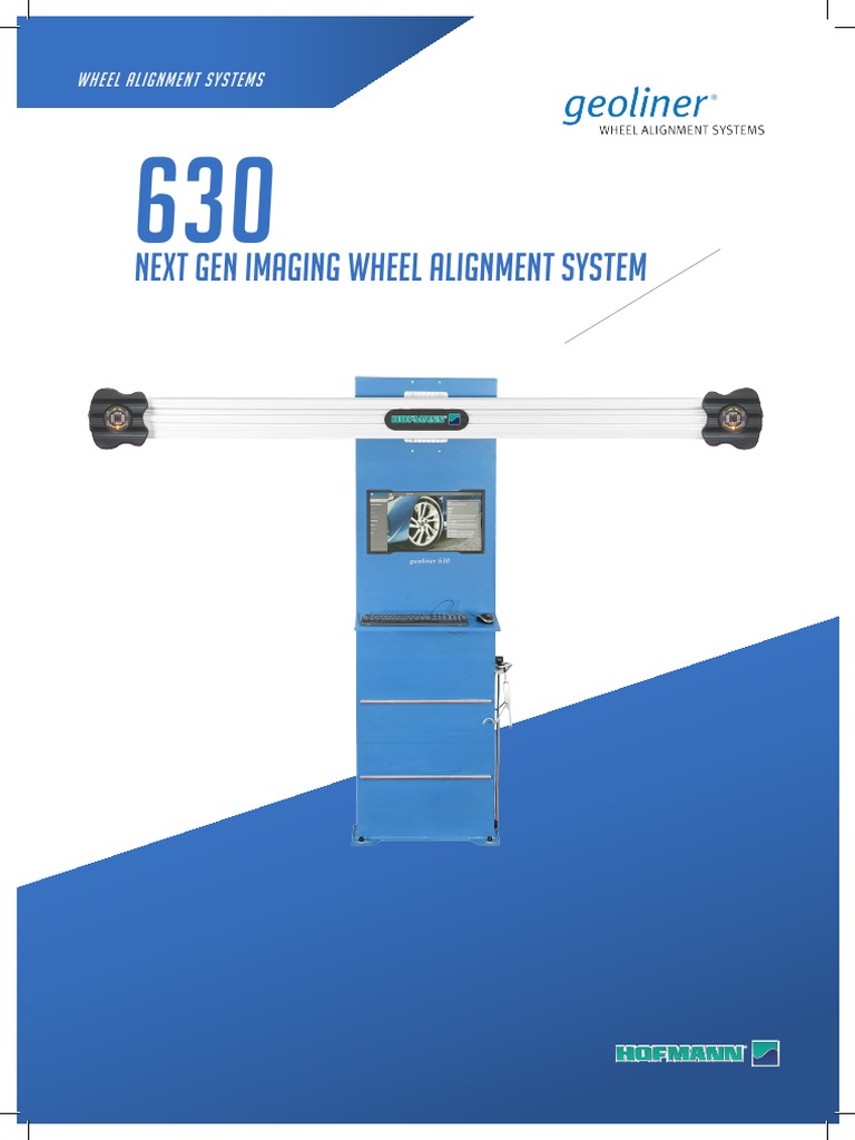 630 - Hofmann Next Gen Imaging Wheel Alignment System - HR | PDF ...