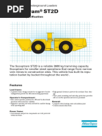 Sandvik TH540 Dump Truck Specs | PDF | Diesel Engine | Brake