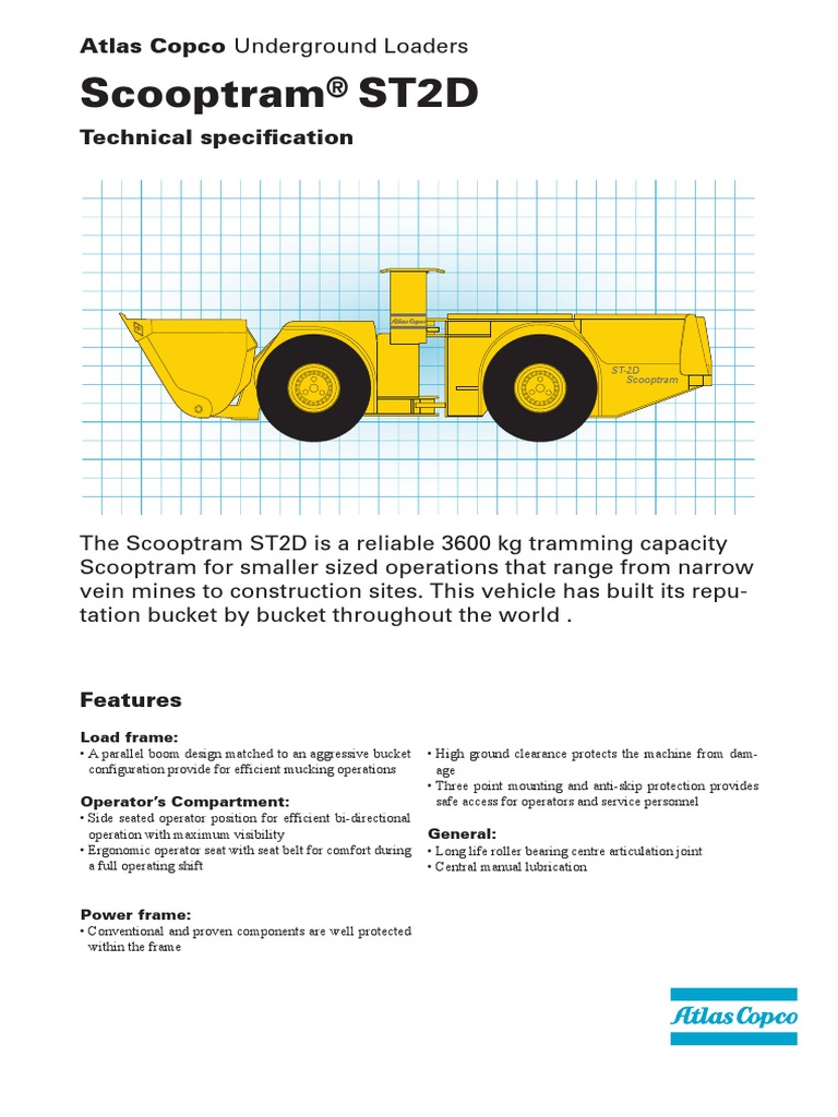 Atlas Copco ST2D | PDF | Manual Transmission | Transport