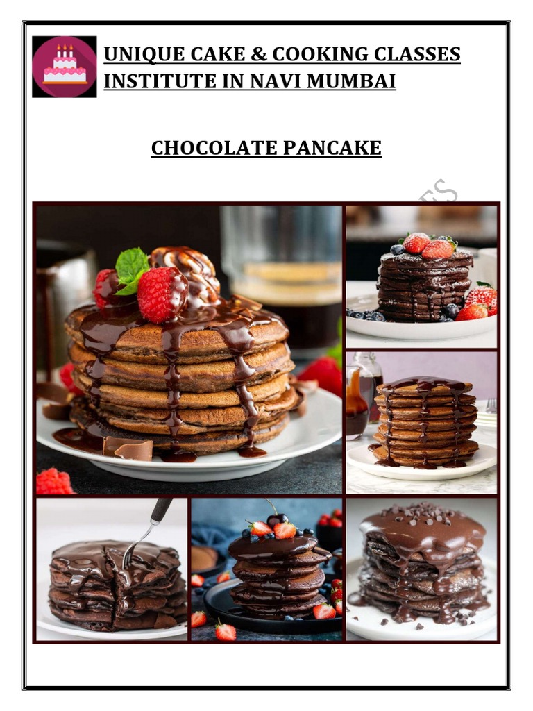 Chocolate Pancake PDF by Unique Cakes & Classes | PDF