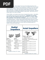 Mixing Impeller Types and Designs Guide | PDF | Chemical Equipment ...