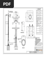 Fixed Solar Mounting Structure Drawing | PDF | Equipment