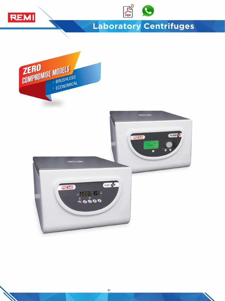 Remi Centrifuge | PDF