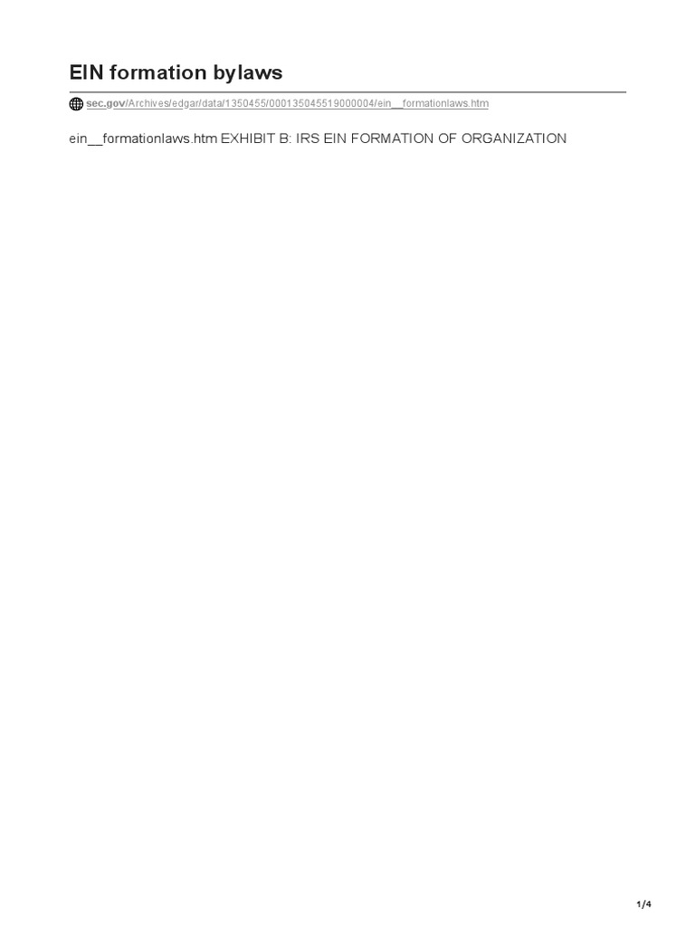 IRS EIN Assignment Notice for Gilmore Homes | PDF | Limited Liability ...