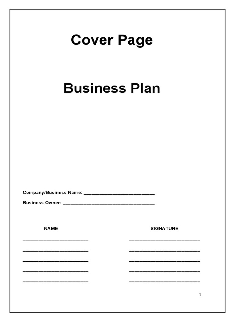 Simplified Business Plan - Translated | PDF