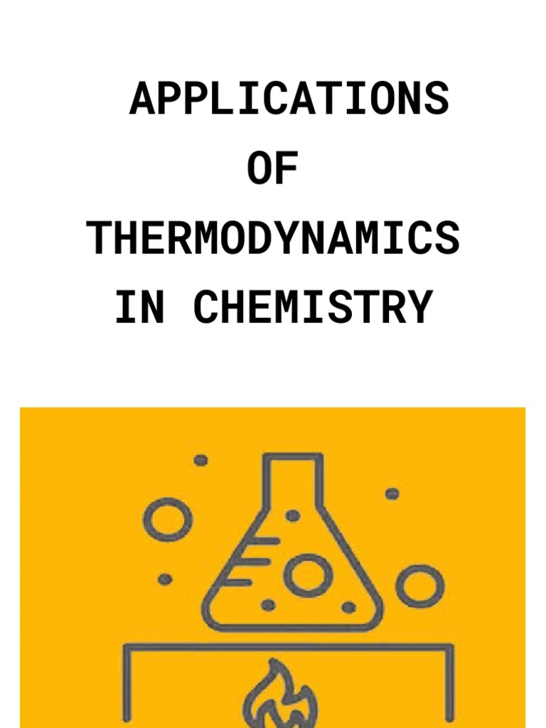 Thermodynamics for Chemists | PDF | Heat | Thermodynamics
