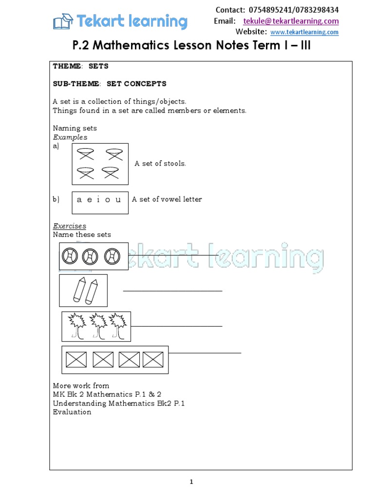 Math P.2 Notes | PDF