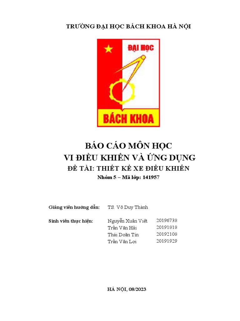 Bao Cao VI Dieu Khien-Final | PDF