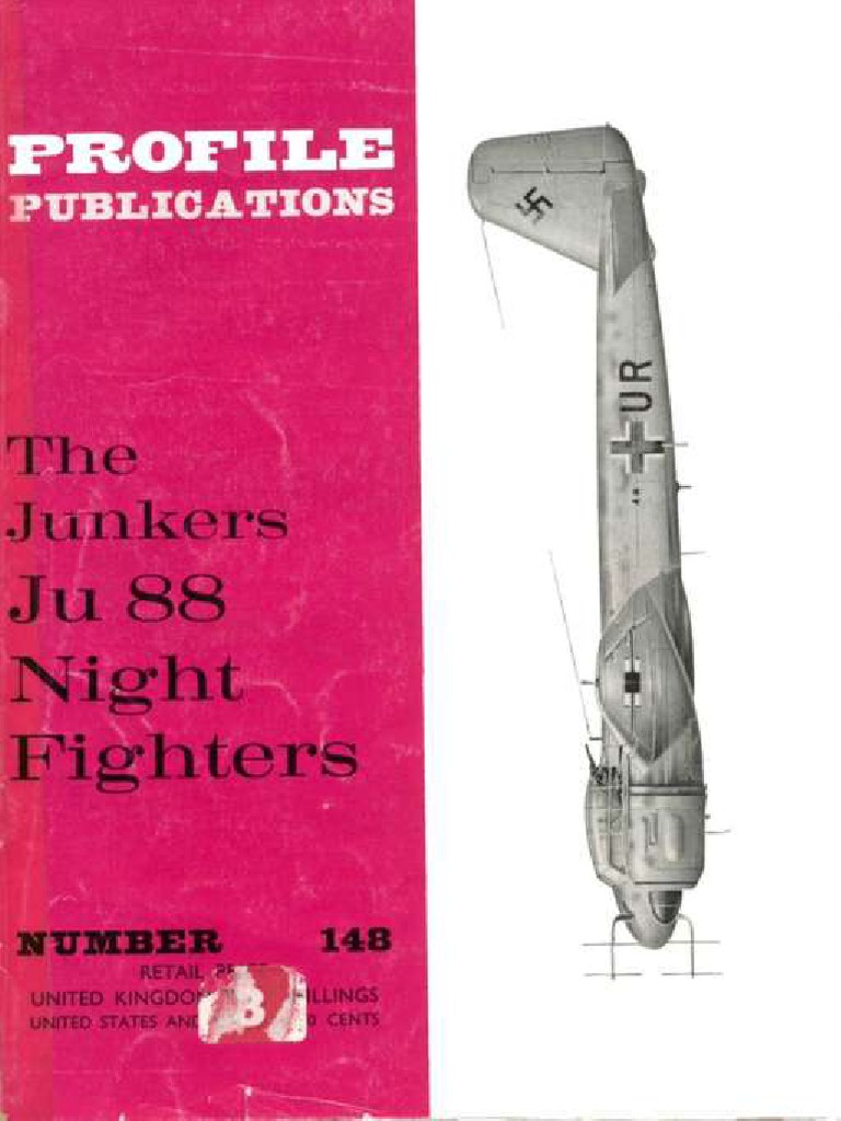 Junkers Ju 88 Night Fighter Profile | PDF | Home & Garden | Self ...