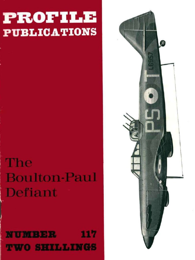 Profile Publications Aircraft 117 - Boulton-Paul Defiant | PDF