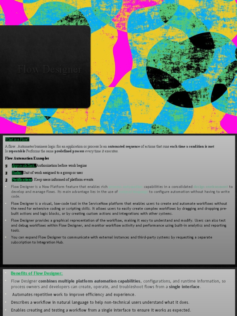 Flow Designer | PDF | Automation | Workflow