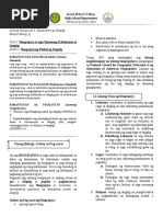 Ap8 q1 Week 1 Matatag DLL | PDF