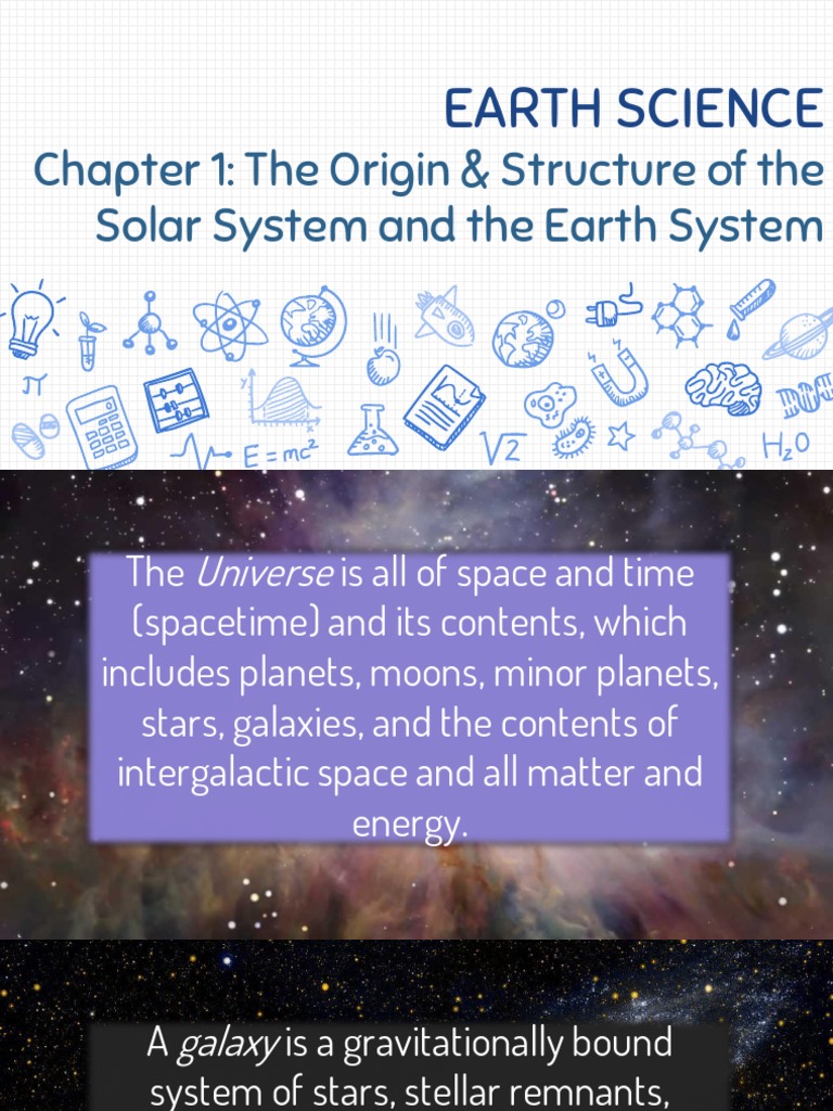 Ch1 The Origin and Structure of The Solar System and The Earth System ...
