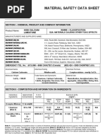 MSDS - Hydrex 5914(Cleaning chemical)-CO2 plant | PDF | Dangerous Goods ...