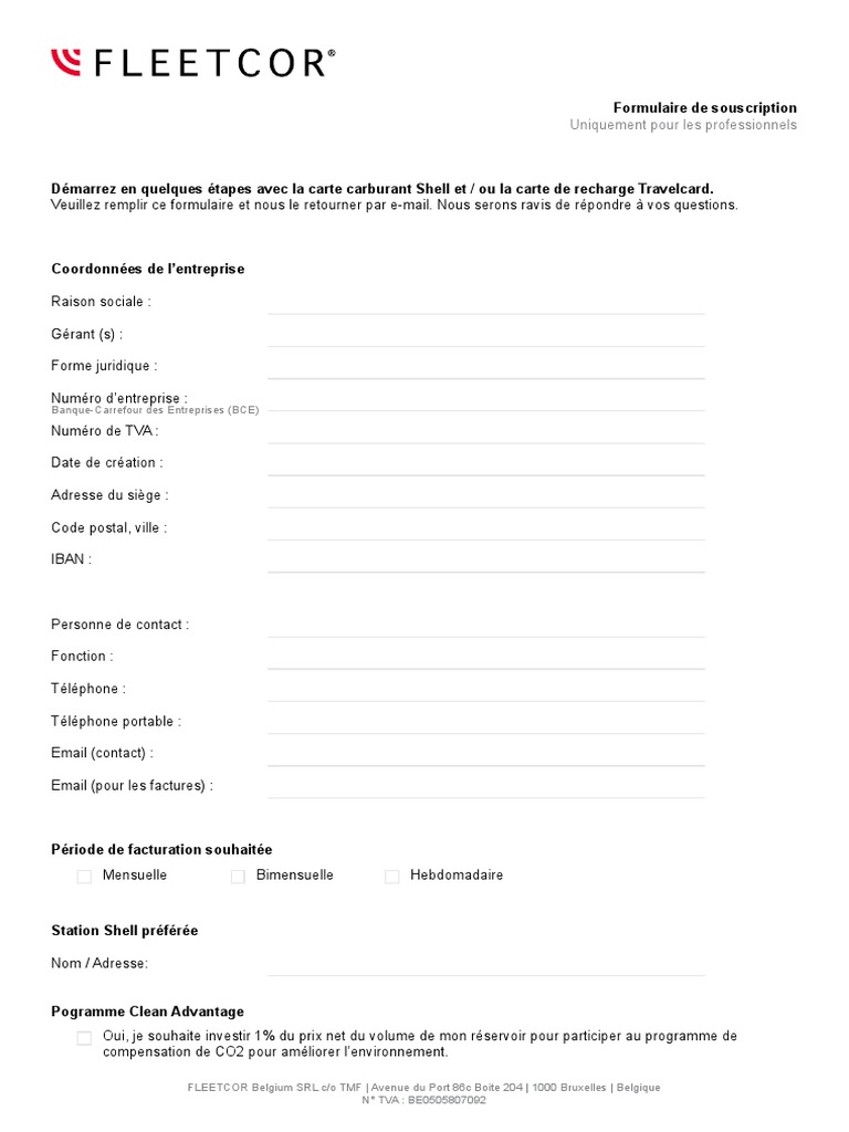 Formulaire de Demande | PDF