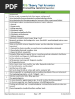 A61 Appointed Persons Theory Test Questions For Candidates PDF | PDF ...